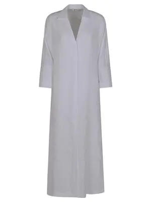 PESERICO Peserico Embellished V-Neck Maxi Dress