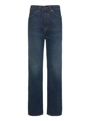 Khaite Corben Denim Straight Jeans - Blue