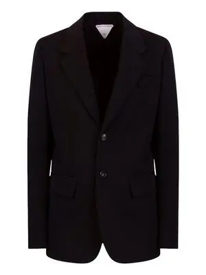 Bottega Veneta Single-breasted Blazer - Black