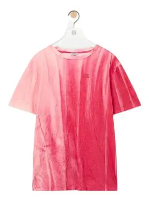 Loewe Loewe Crinkled T-Shirt Red