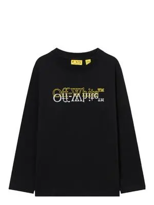 Off-White Long Sleeve T-shirt - Black