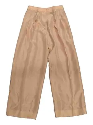 Fabiana Filippi Pleated Detail Casual Trousers - Nude