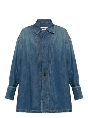 DARKPARK Long Sleeve Denim Shirt - Blue