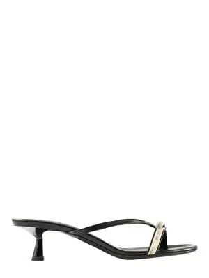JIMMY CHOO Open Toe High-heeled Sandals With Bow Detailing - Black