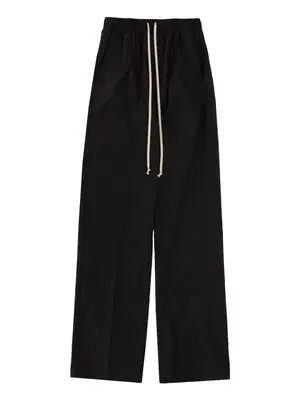 Rick Owens Drawstring Wide-leg Trousers - Black