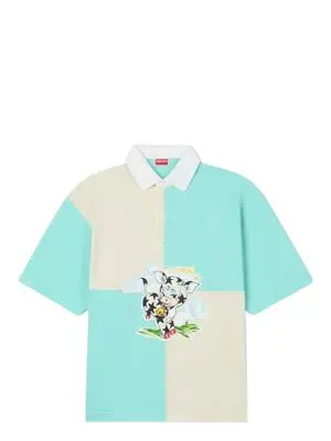 Kenzo Kenzo Cartoon Relax Polo Shirt Multicolor