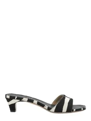 SALVATORE FERRAGAMO Salvatore Ferragamo Zebra Print High Heel Sandals