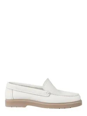Brunello Cucinelli Leather Loafers - White