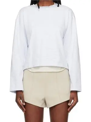 RAG  BONE Rag & Bone Striped Long Sleeve T-shirt - White