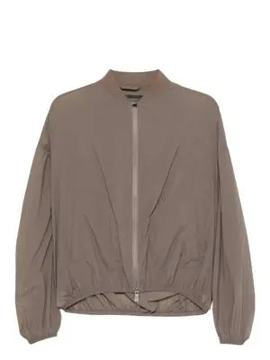 Herno Zip Fastening Bomber Jacket - Gray