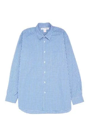 Comme Des Garçons Plaid Shirt - Blue