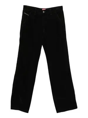 DIESEL® Tailored Pocket Trousers - Black