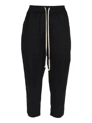 Rick Owens Drawstring Casual Pants - Black