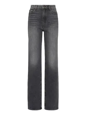 Khaite Danielle Straight Leg Jeans - Black