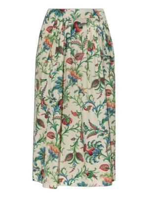 ETRO Etro Floral Motif Midi Skirt