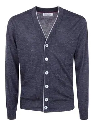 BRUNELLO CUCINELLI Brunello Cucinelli V-Neck Knitted Cardigan