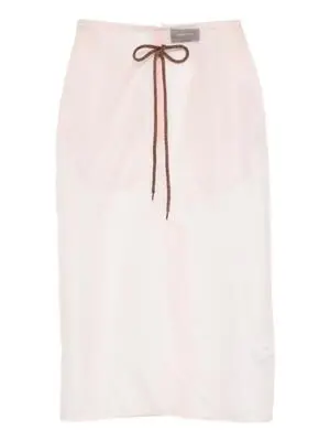 Simone Rocha Straight Skirt - White