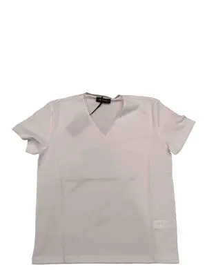 Fabiana Filippi V-neck Short Sleeve T-shirt - Gray