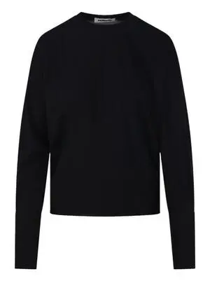 DARKPARK Long Sleeve Round Neck Top - Black