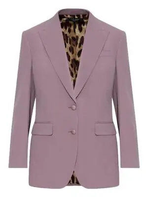 Dolce & Gabbana Single-breasted Blazer - Gray