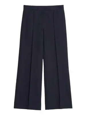 MAX MARA Max Mara Straight Leg Pants With Crimped Details