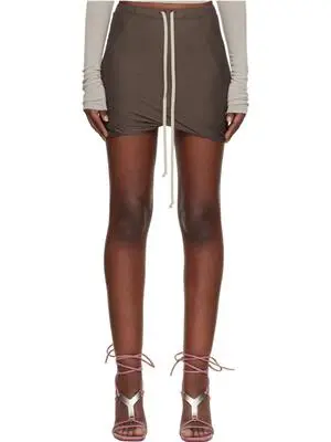 Rick Owens Drawstring Shorts - Dark Gray