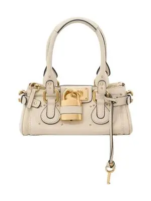 Chloé Paddington Small Shoulder Bag - Milky White