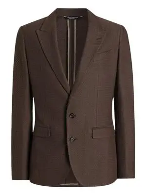 Dolce & Gabbana Dolce Gabbana Single-breasted Blazer - Brown