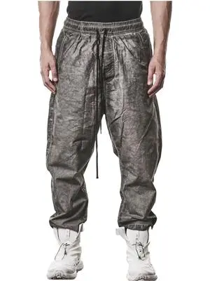 THOM KROM Elasticated Drawstring Casual Pants - Black