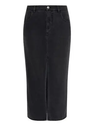 ISABEL MARANT ÉTOILE Isabel Marant Denim Skirt With Belt Loop And Front Vent