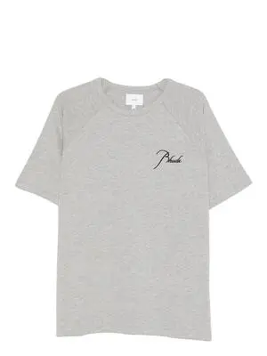 Rhude Classique Raglan Logo T-shirt - Gray