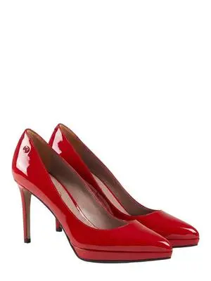 Gucci Pointed High Heels - Red