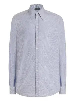 Dolce & Gabbana Dolce Gabbana Striped Shirt - Gray