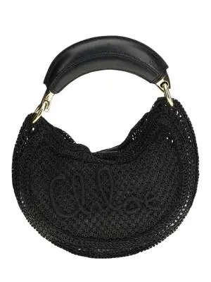 Chloé Mini Banana Hobo Bag - Black