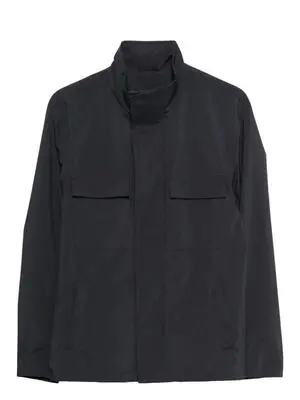 Herno High-collar Field Jacket - Blue