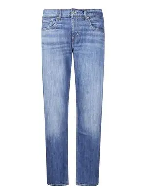 7 For All Mankind Austyn Straight-leg Jeans - Blue