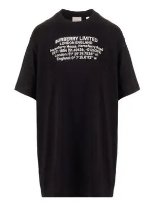BURBERRY Burberry Location Print T-Shirt