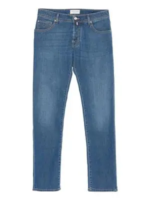 Jacob Cohen Nick Tonal Stitched Jeans - Blue