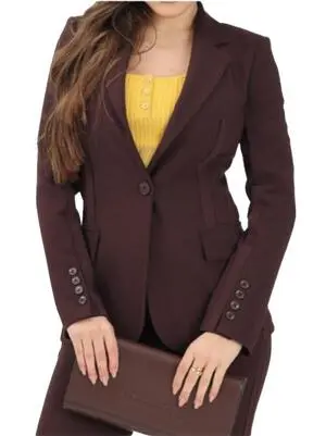 Elisabetta Franchi Single-breasted Fitted Blazer - Multicolor