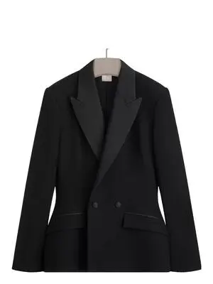 Dior Double-breasted Tuxedo Blazer - Black