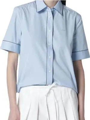 Prada Short Sleeve Shirt - Sky-blue