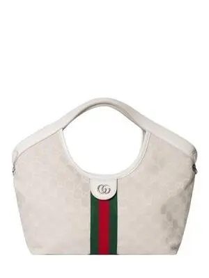 Gucci Giglio Small Tote Bag - Ivory