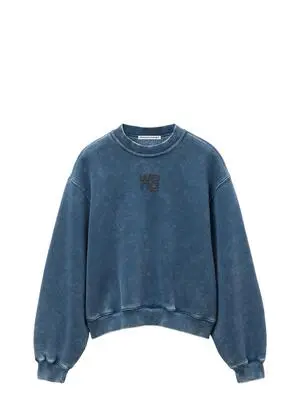 Alexander Wang Alexander Wang T Logo Embossed Crewneck Sweatshirt No