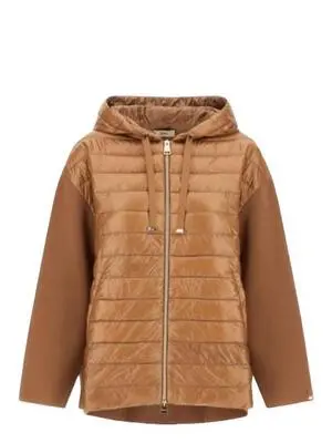 Herno Hooded Padded Jacket - Camel