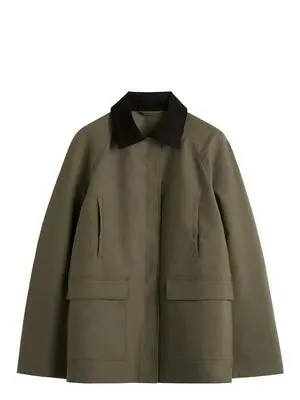 TOTEME Summer Country Pocket Detailed Jacket - Khaki