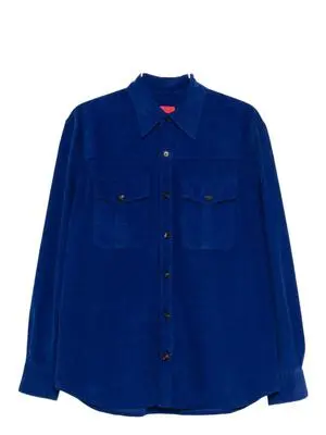 Isaia Long-sleeved Shirt - Blue