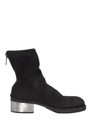 Guidi Zip Up Ankle Boots - Black
