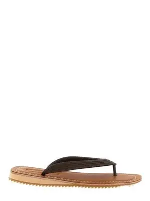 Miu Miu Thong Flip Flops - Brown