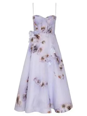 Zimmermann Hypnotic Picnic Dress - Purple