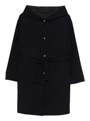 Herno Hooded Parka Coat - Black